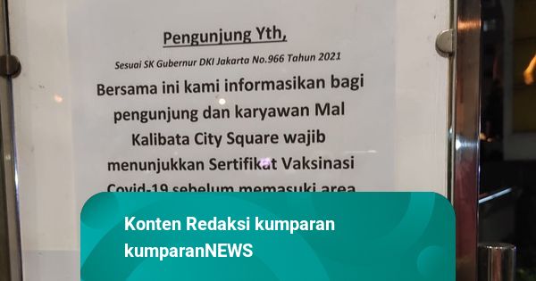Daftar Mal di Jakarta yang Mulai Wajibkan Pengunjung Bawa Sertifikat ... Daftar Mal di Jakarta yang Mulai Wajibkan Pengunjung Bawa Sertifikat ...